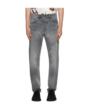 Carhartt Work In Progress Dark-wash Straight-leg Jeans