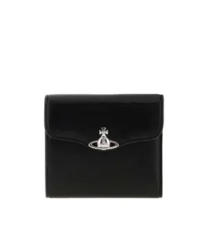 VIVIENNE WESTWOOD Hunter Flap Wallet - Black