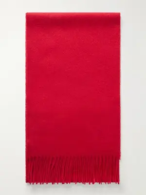 Johnstons Of Elgin Fringed Cashmere Scarf