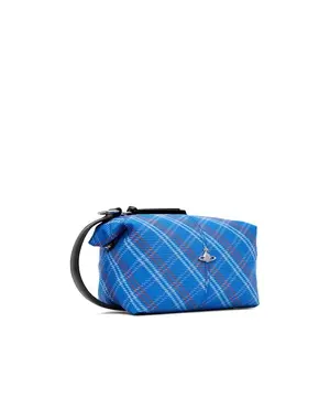 VIVIENNE WESTWOOD Checked Zip Shoulder Bag