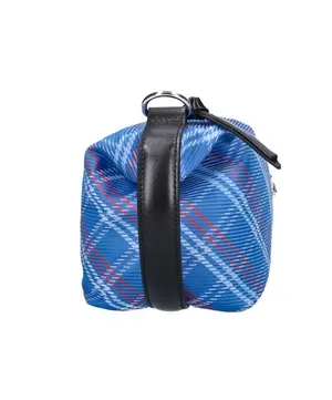 VIVIENNE WESTWOOD Checked Zip Shoulder Bag