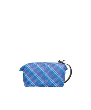 VIVIENNE WESTWOOD Checked Zip Shoulder Bag