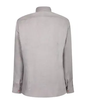 Kiton Contrast Button Shirt