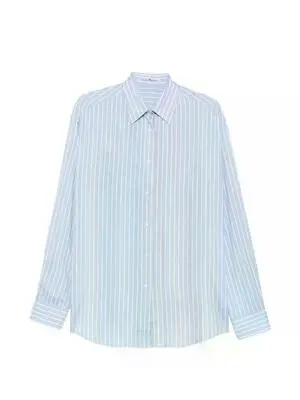 Ermanno Scervino Vertical-stripe Shirt - Blue