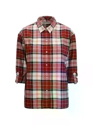 Barbour Elishaw Checked-print Shirt - Red