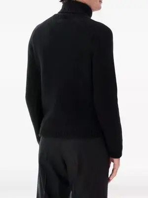 TOM FORD Roll-neck Raglan-sleeve Sweater - Black