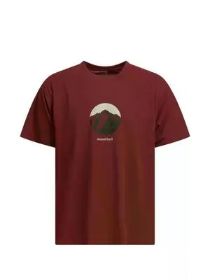 MONTBELL Graphic-print T-shirt - Red