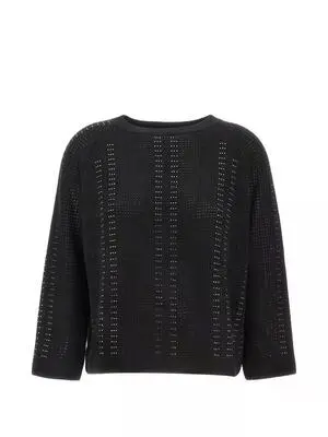ELENA MIRÒ Rhinestone-embellished Sweater