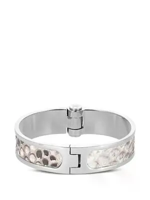 KWANPEN Python-panelled Hinged Bracelet