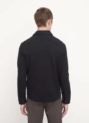 Vince Double-knit Overshirt Jacket