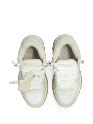 Off-White Ooo Chunky Varsity Sneakers - Neutrals