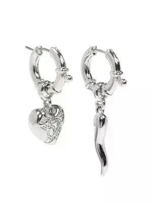VIVIENNE WESTWOOD Della Mismatched Hoop Earrings