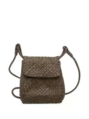 IBELIV Romance Woven Leather Shoulder Bag
