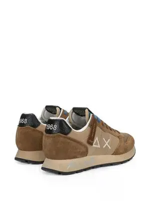 SUN 68 Logo-embroidered Panelled Sneakers