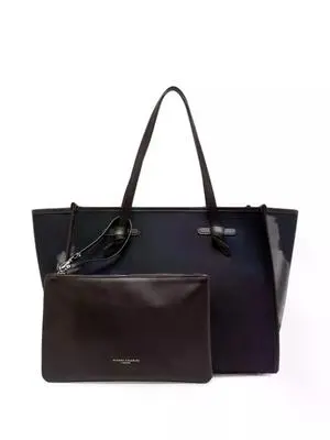 GIANNI CHIARINI Marcella Leather-trim Tote Bag
