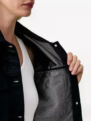 FRACOMINA Cropped Denim Jacket