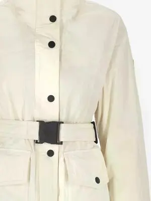 Moncler Belted Hooded Jacket