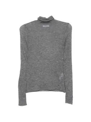 Majestic Filatures Sequin-embellished Roll-neck T-shirt