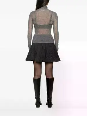 Majestic Filatures Sequin-embellished Roll-neck T-shirt