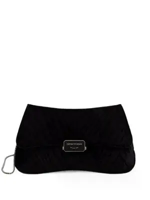 Emporio Armani Logo-plaque Chain-strap Cross Body Bag