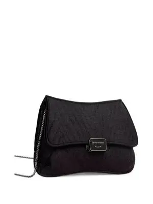 Emporio Armani Logo-plaque Chain-strap Cross Body Bag
