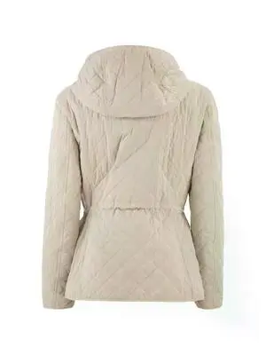 MOORER Quilted Hooded Jacket
