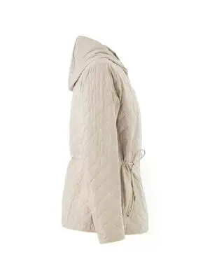 MOORER Quilted Hooded Jacket