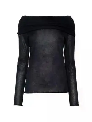 Roberto Collina Off The Shoulder Sweaters For Women