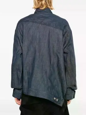 Comme Des Garçons Panelled Layered-effect Denim Jacket - Blue