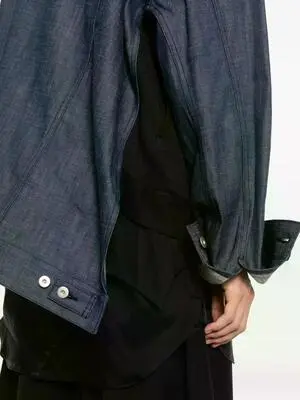 Comme Des Garçons Panelled Layered-effect Denim Jacket