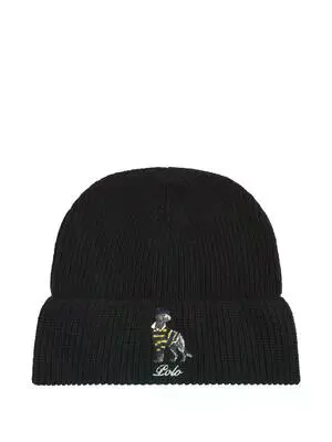 Polo Ralph Lauren Rugby Dog Beanie - Black