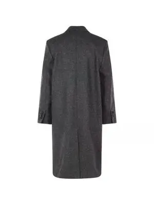 JW Anderson Crombie Double-breasted Wool Coat