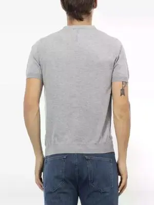 BALDININI Short-sleeve V-neck Cardigan