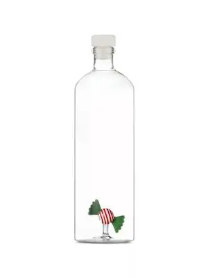 ICHENDORF MILANO Candy-detail Glass Bottle - White