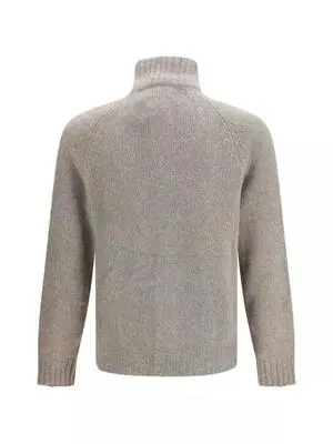 Brunello Cucinelli High-neck Raglan-sleeve Cardigan