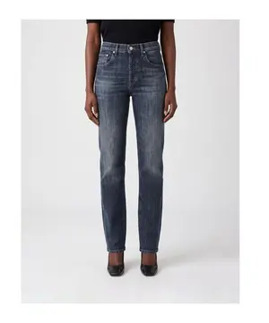 DONDUP Faded-detail Denim Trousers