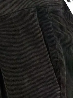 MICHAEL COAL Pleated Corduroy Trousers