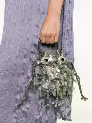 ANYA HINDMARCH Sequin-embellished Tote Bag