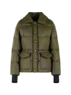 Moncler Ruffle-trimmed Down Jacket