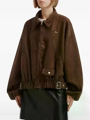 MUSIUM DIV. Logo-patch Buckled Jacket