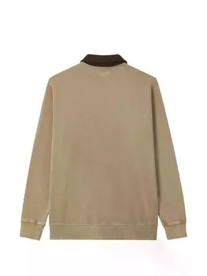 Izzue Quarter-zip Logo-patch Sweater