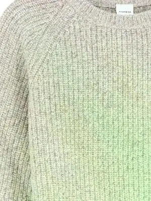 Aspesi Ribbed-knit Raglan-sleeve Jumper