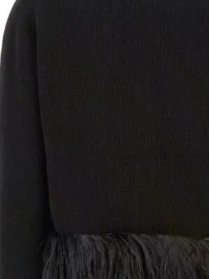 Fabiana Filippi Feather-trim Cardigan