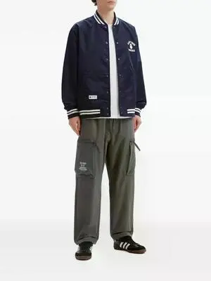 FINGERCROXX Zip-pocket Cargo Pants - Grey