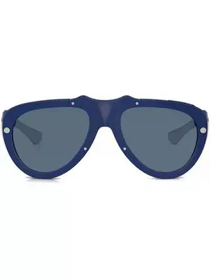Burberry Oversized-frame Sunglasses - Blue