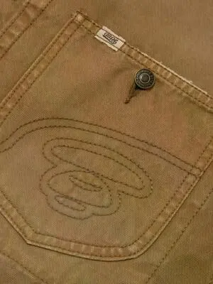 AAPE BY *A BATHING APE Logo-print Corduroy-collar Jacket