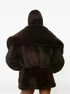 HALFBOY Oversized Faux-fur Jacket
