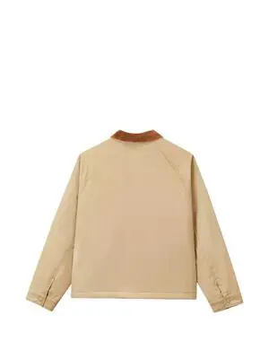 CHOCOOLATE Corduroy-collar Raglan-sleeve Jacket