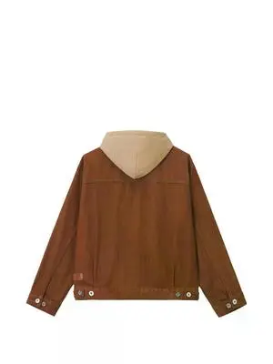 CHOCOOLATE Hooded Denim Jacket