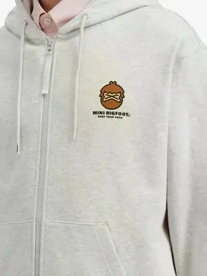 FINGERCROXX Mini Bigfoot Graphic-print Hoodie